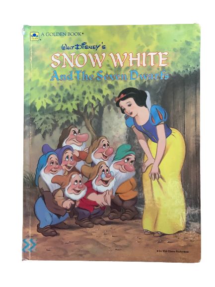 Snow White Book Cover Disney