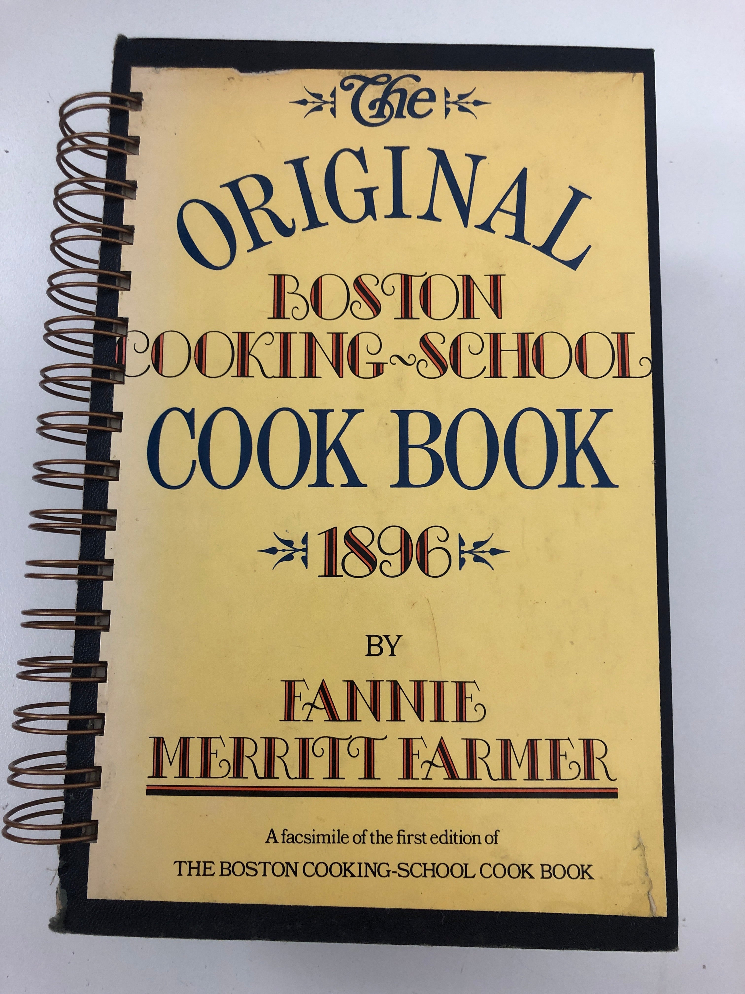 The Original Boston Cooking School Cook Book – Red Barn Collections